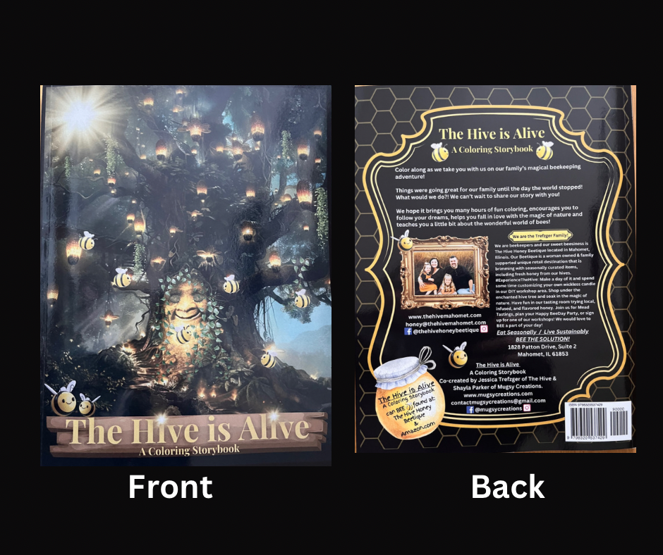 PRE-ORDER: The Hive Is Alive: Coloring Storybook | The Hive Honey Beetique